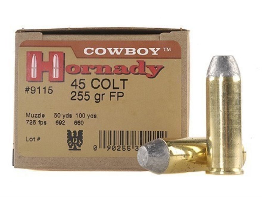 HORNADY 45 COLT 255GR COWBOY AMMO - Accuracy Plus