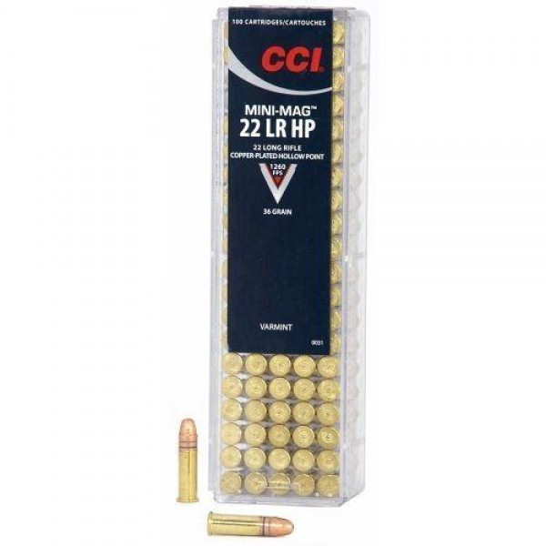 CCI MINI MAG VARMINT 22 LR HP - Accuracy Plus