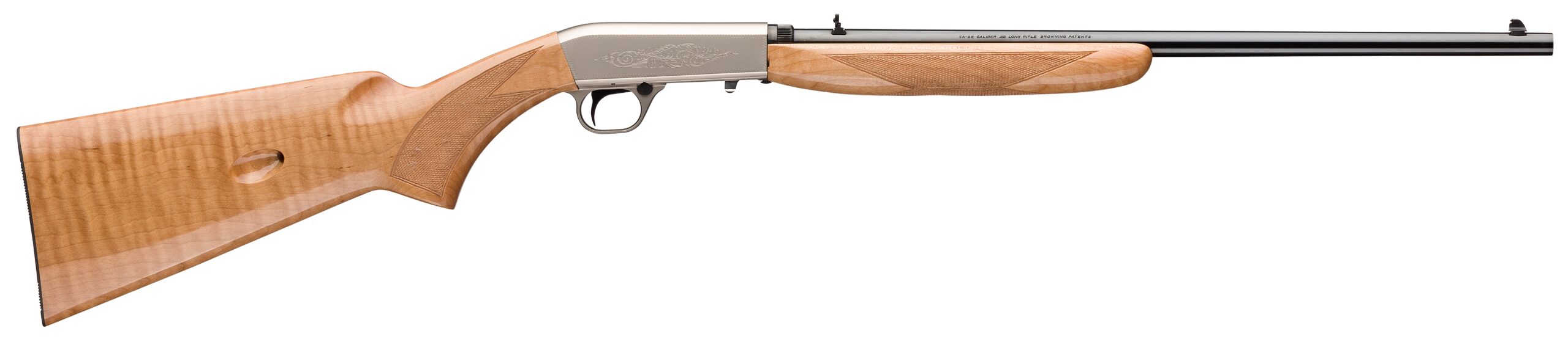 BROWNING AUTO 22 SEMI AUTO 22 LR MAPLE AAA - Accuracy Plus