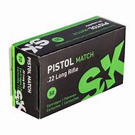 SK PISTOL MATCH .22 LR 50 RNDS/BOX - Accuracy Plus