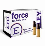 ELEY FORCE 22 LR 42 GR ROUND NOSE - Accuracy Plus