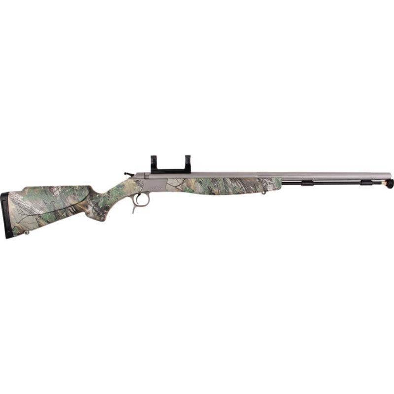 CVA OPTIMA V2 50 CAL STAINLESS STEEL BLACK or CAMO STOCK AND SCOPE ...